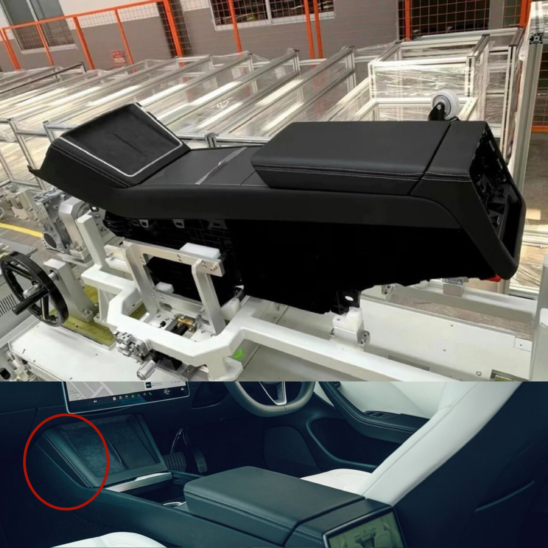 Exclu : Découvrez la Console Centrale de la Tesla Model Y Juniper
