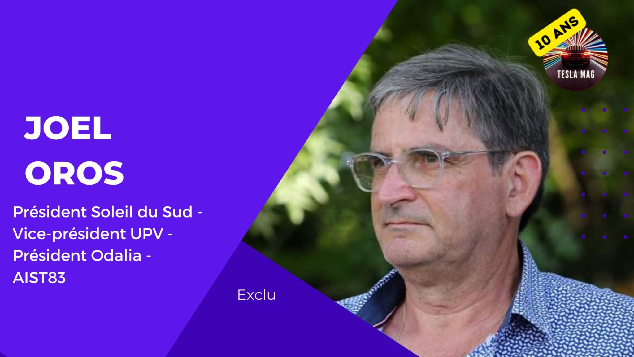 Interview pour comprendre le photovoltaïque avec Joël Oros, Président ...