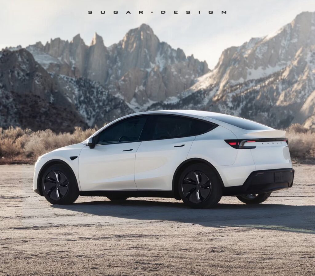Rendu possible de la Tesla Model Y moins chère