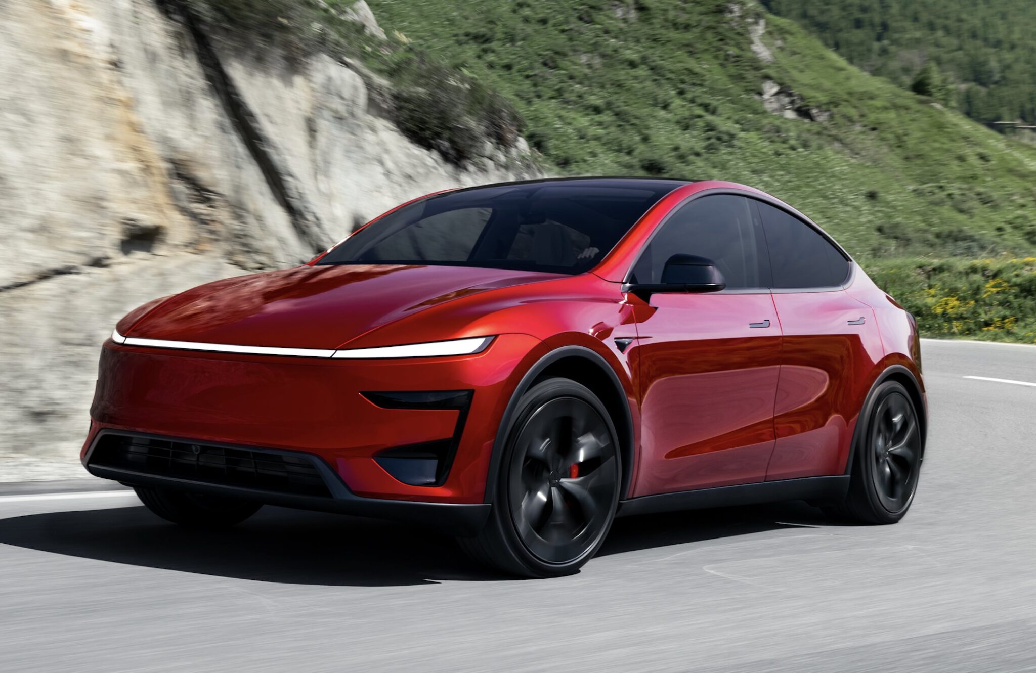 Exclu : Vidéo de la Model Y E41 sur les routes