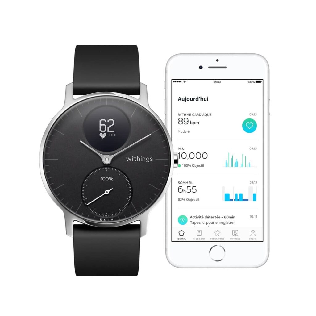 Discover the connected watch concept supported by Withings