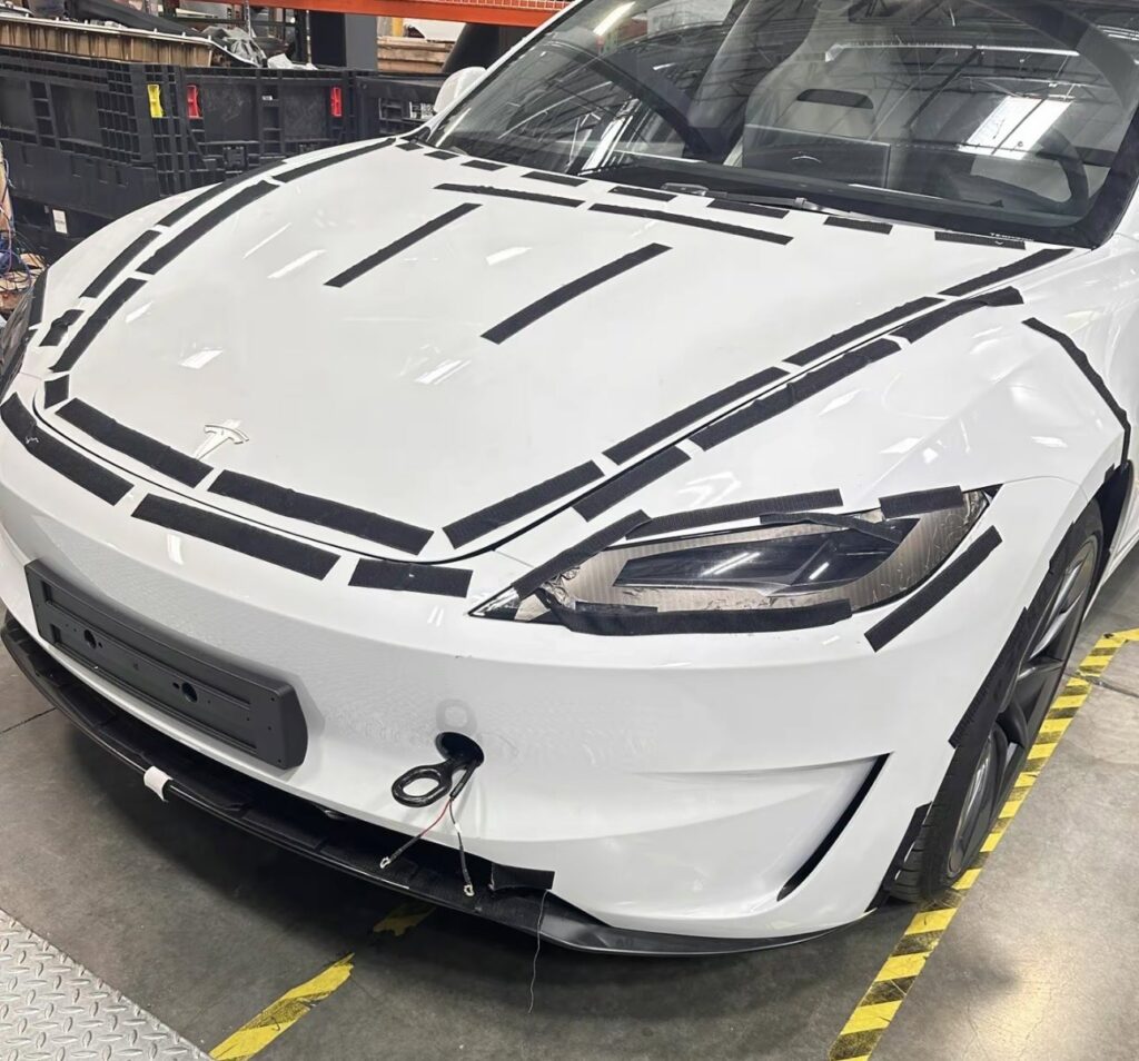Leaked Photos of the New Tesla Model 3 Performance Ludicrous: An ...