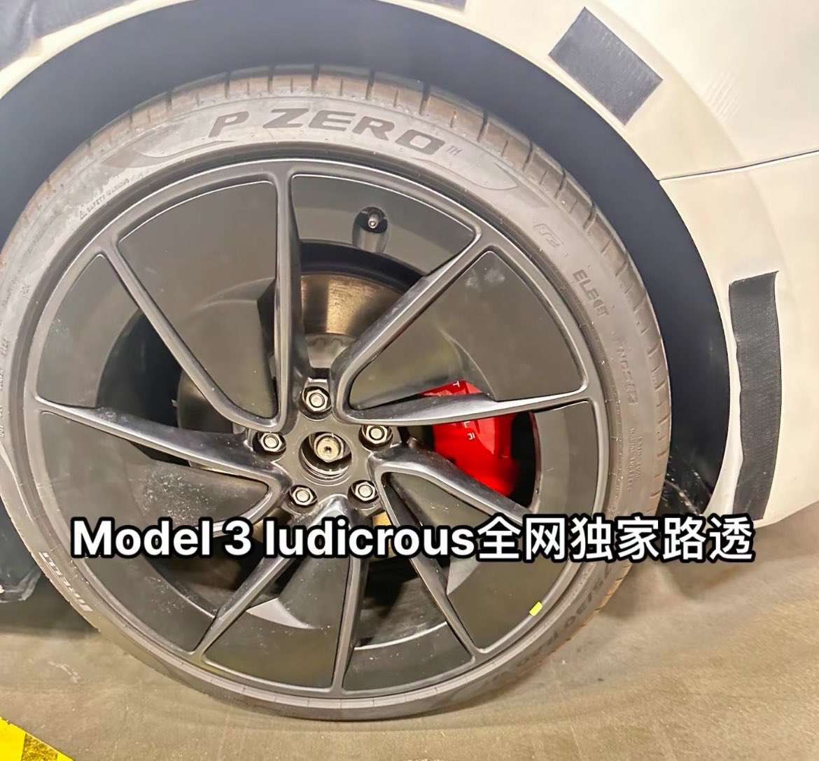 Leaked Photos of the New Tesla Model 3 Performance Ludicrous: An ...