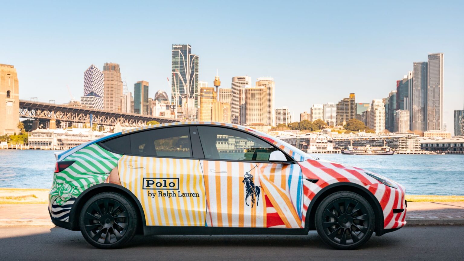 Ralph Lauren Unveils Custom Tesla Model Y: A Fusion of Fashion and ...
