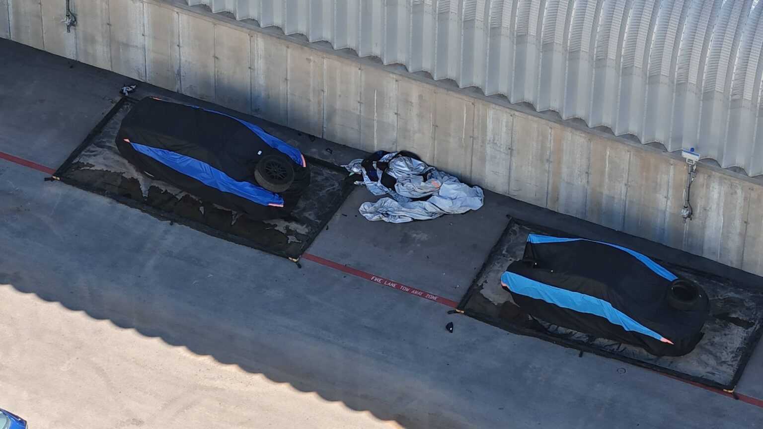 Tesla Cybercab at Giga Texas Crash Testing Facility